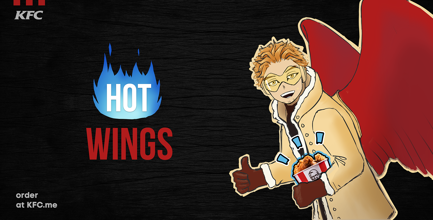 [Art] Hotwings KFC Edition - WTF DabiHawks 2024 (team_hotwings), rokfrost - 僕のヒーローアカデミア | Boku ...